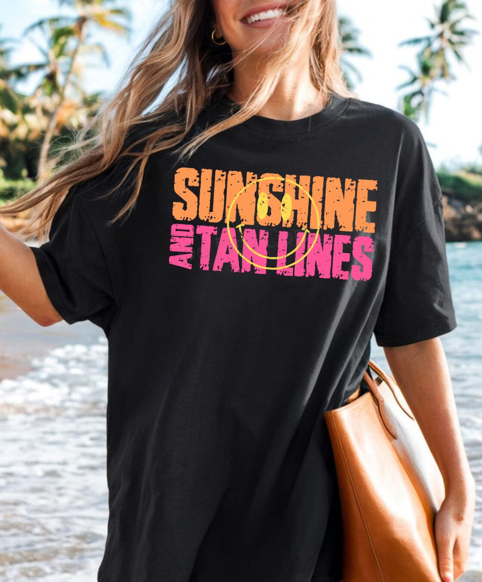 RTS Clear Film Screen Print Transfer | Sunshine and Tan Lines (325 HOT ...