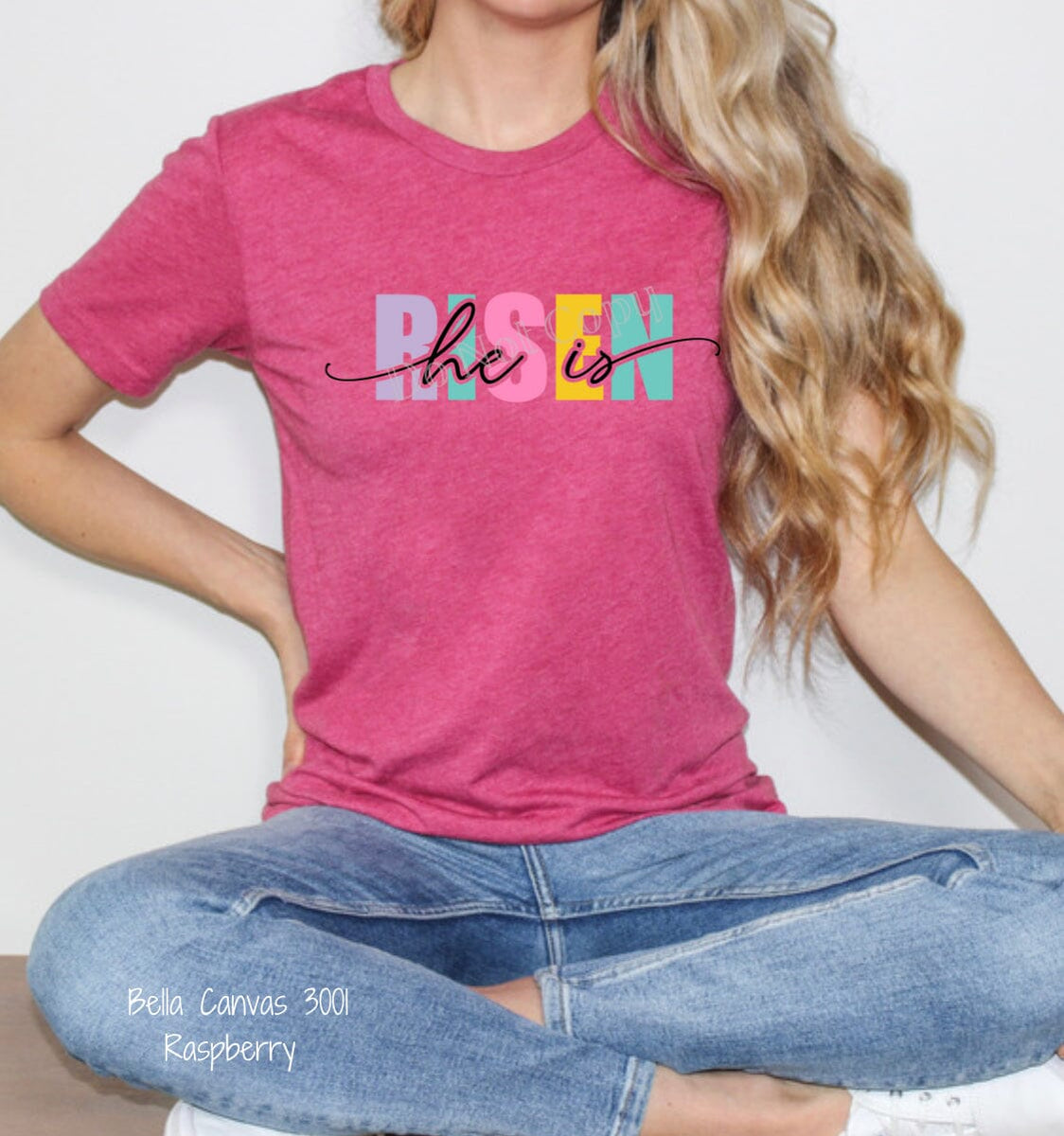 RTS Clear Film Screen Print Transfer | He Is Risen (325 HOT Peel) – The ...