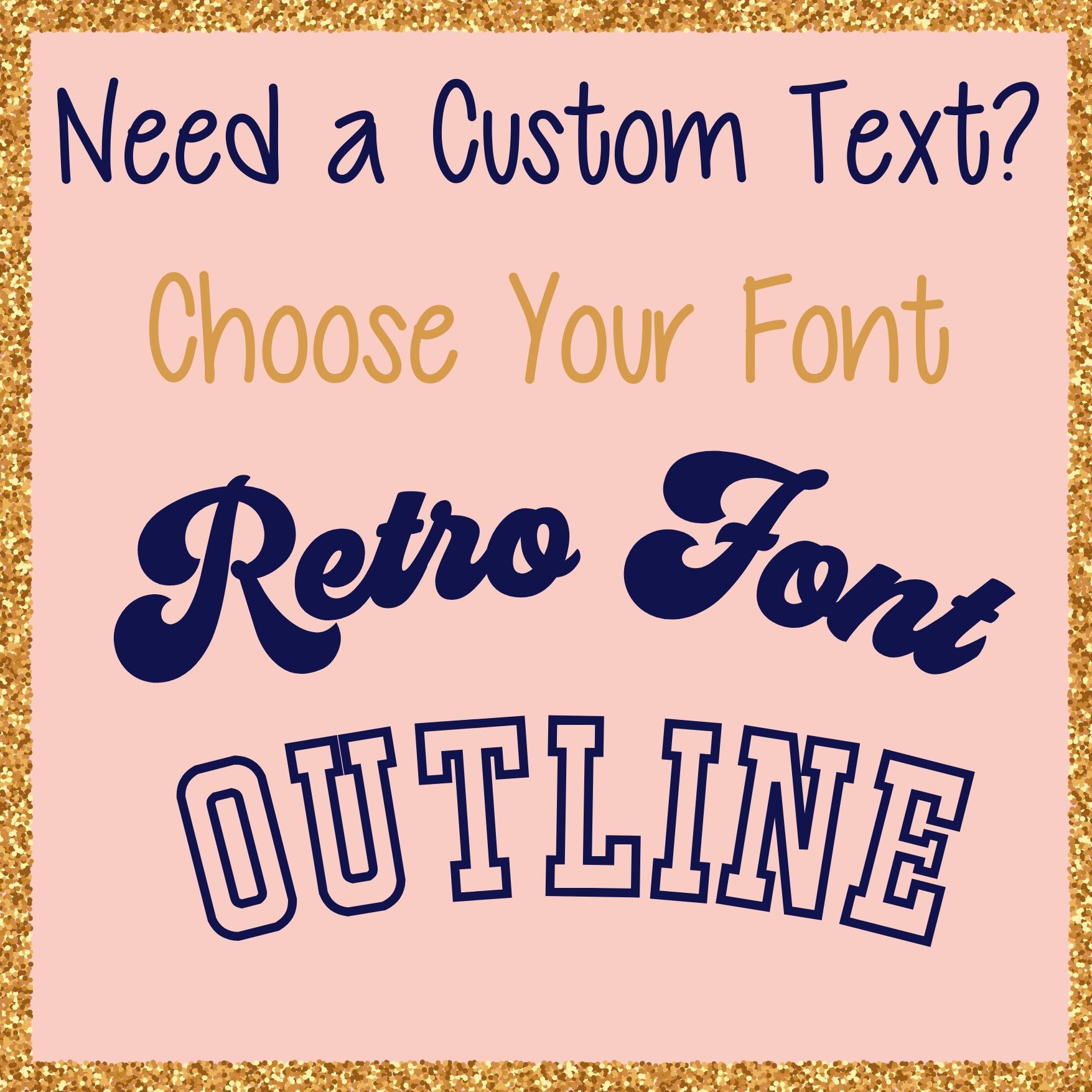 Custom 1 Color | RTS Screen Print Transfer | Ready to Press | Ships in ...