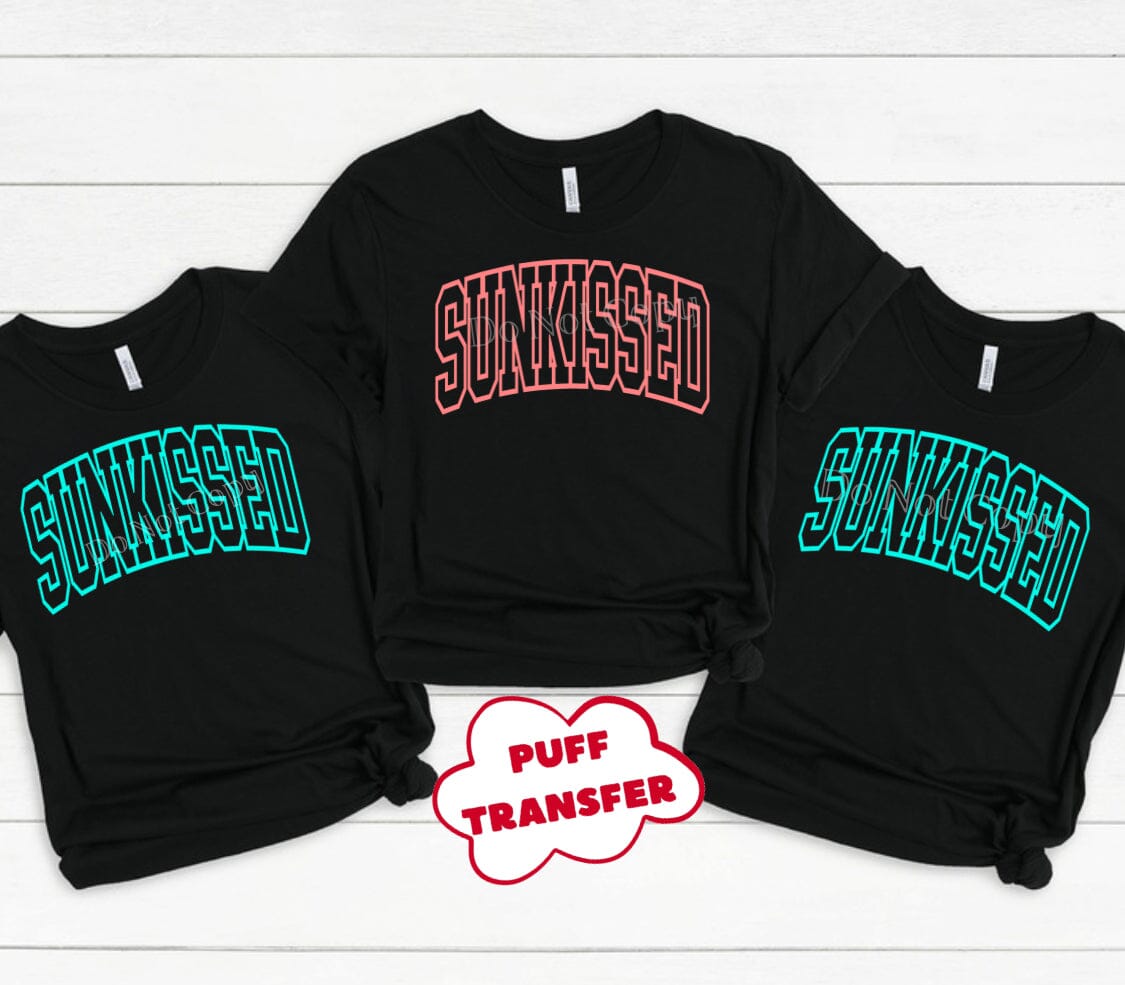 RTS Screen Print Transfer | Sunkissed PUFF – The Creative Mustard Seed