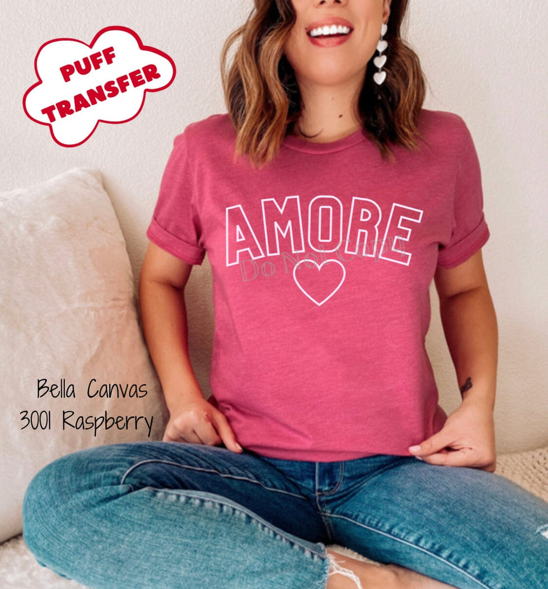 RTS Screen Print Transfer | Amore PUFF – The Creative Mustard Seed