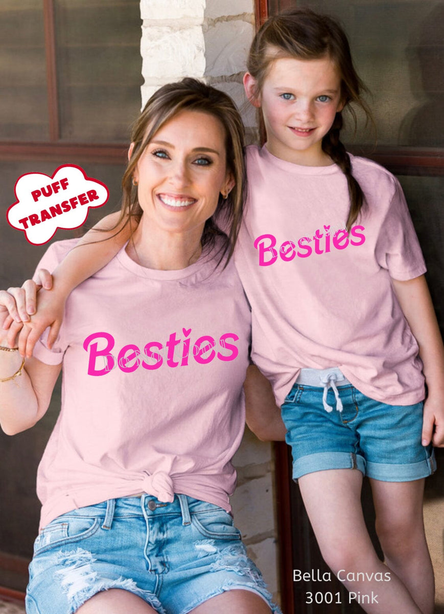 RTS Screen Print Transfer | Besties PUFF – The Creative Mustard Seed