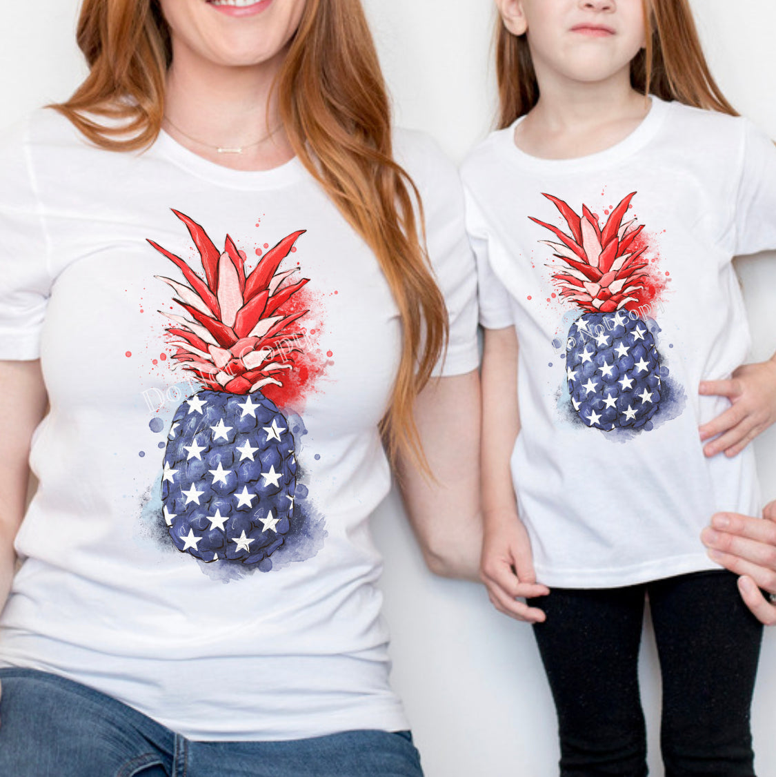 RTS Screen Print Transfer | Patriotic Pineapple | Adult and Youth (HIG ...